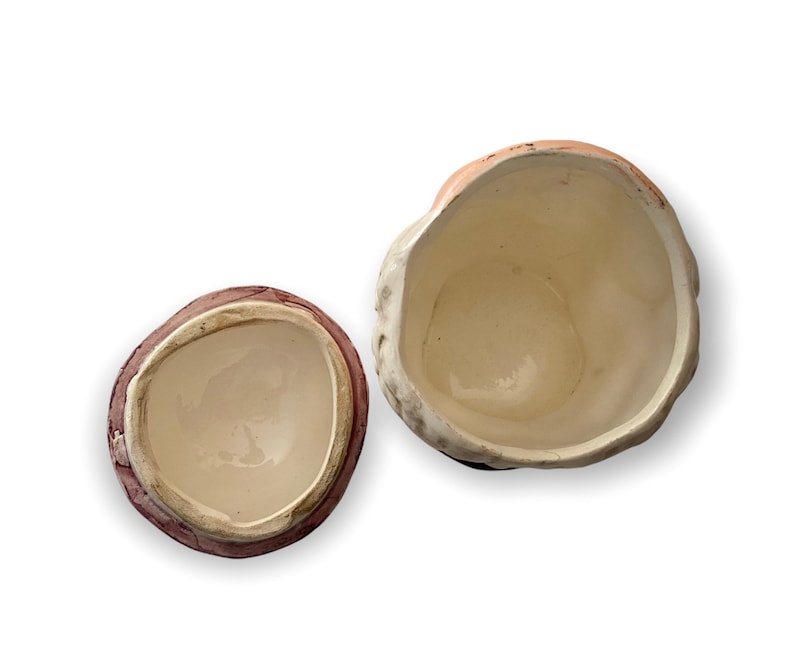 Antique Majolica Toby Figural Tobacco Jar pope Like Man - Etsy