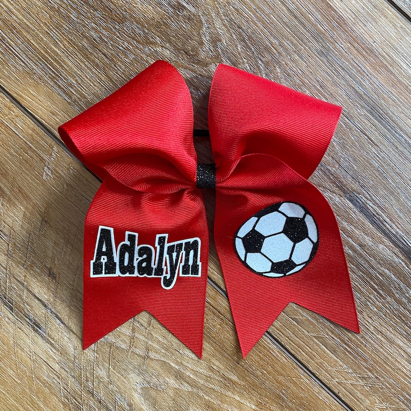 Soccer Bow - Etsy