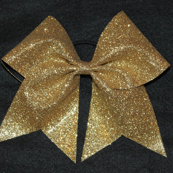 Gold Cheer Bow - Etsy