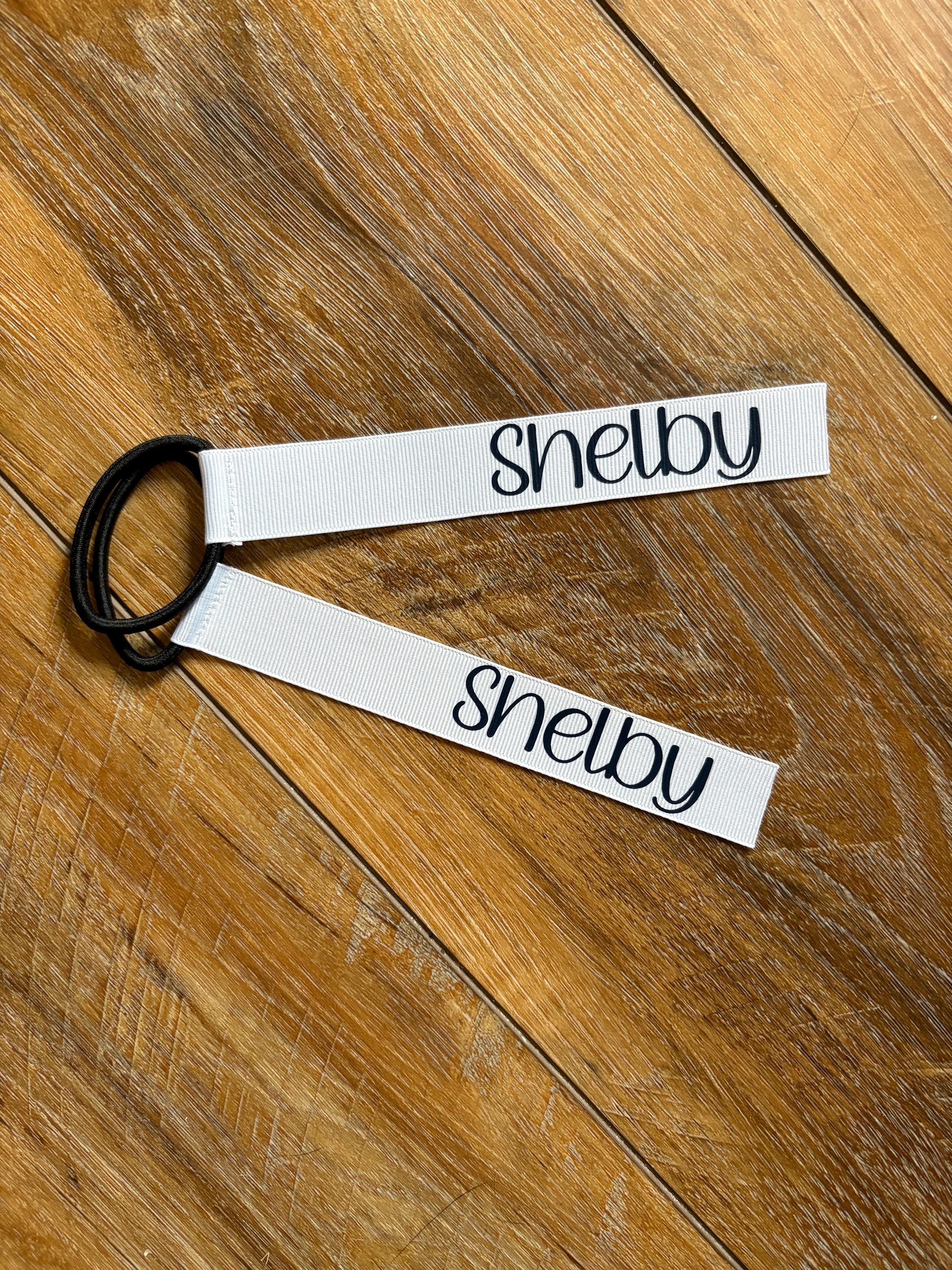 Personalized Set of Pom Pom Name Tags - Etsy