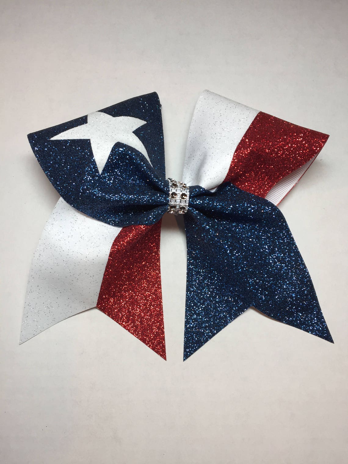 Texas, Patriotic, American Cheer Bow - Etsy