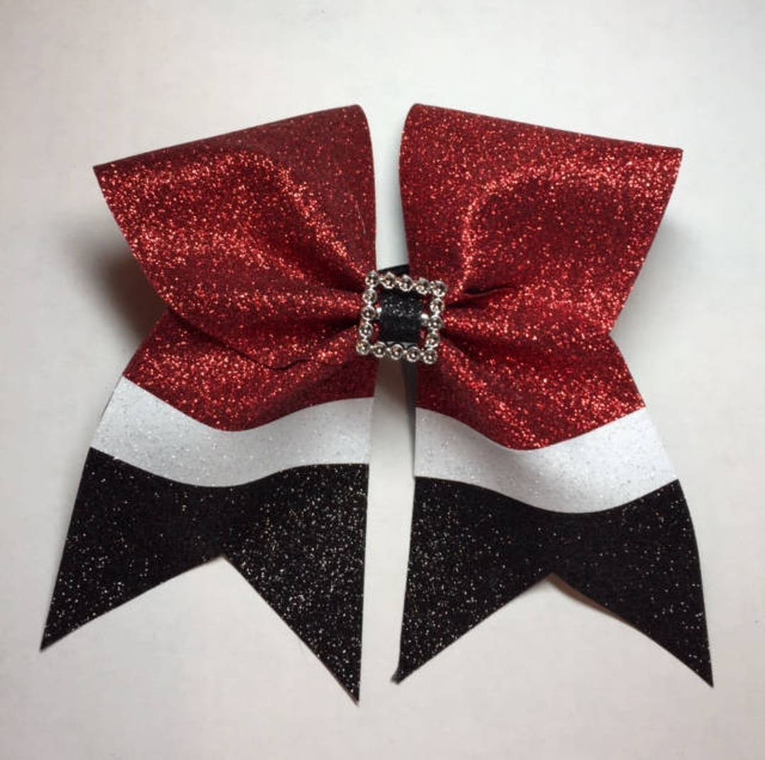 Santa Cheer Bow - Etsy