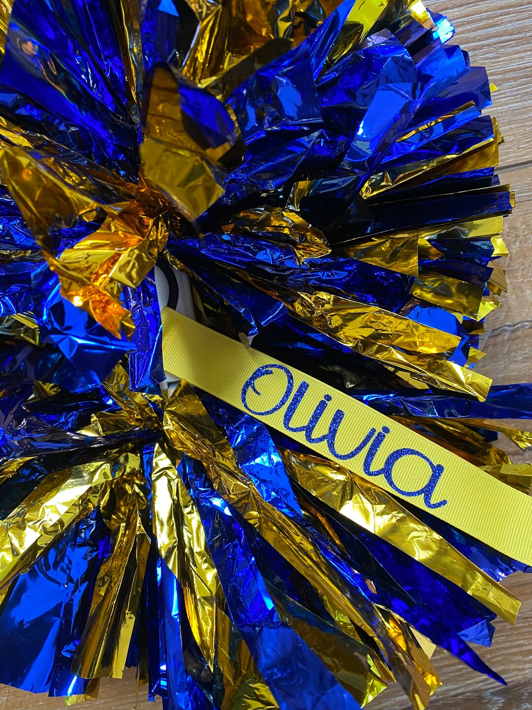 Personalized Set of Pom Pom Name Tags - Etsy