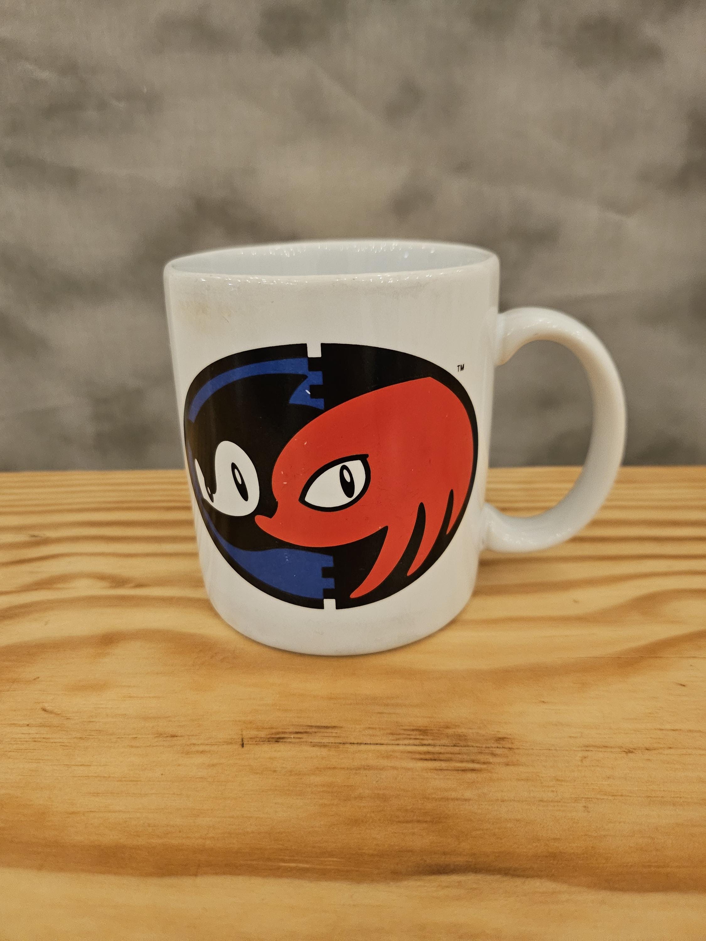 Vintage Sonic and Knuckles Mug - Etsy
