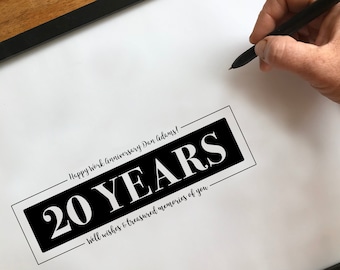 Workiversary Poster - Etsy