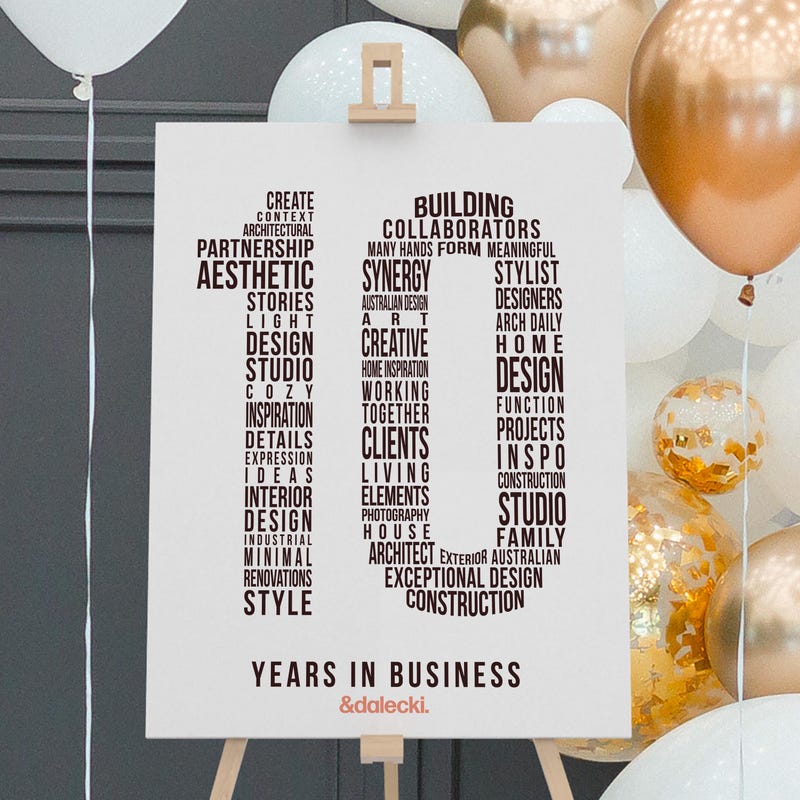 Number Anniversary Word Art - Etsy