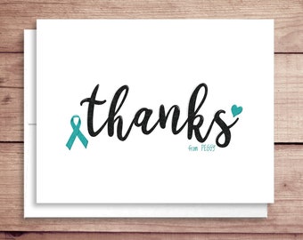 Cancer thank you | Etsy