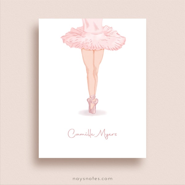Ballerina Thank You - Etsy