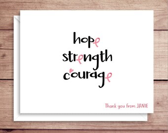 Cancer thank you | Etsy