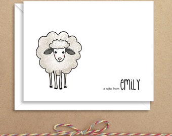 Sheep note cards | Etsy