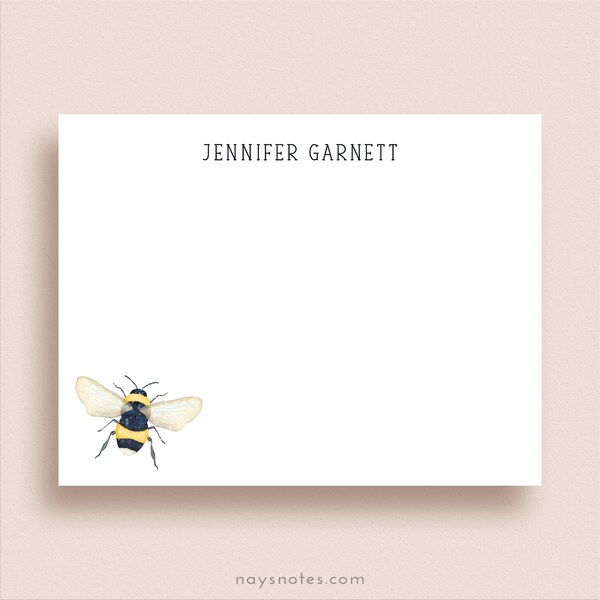 Bumblebee Stationery - Etsy