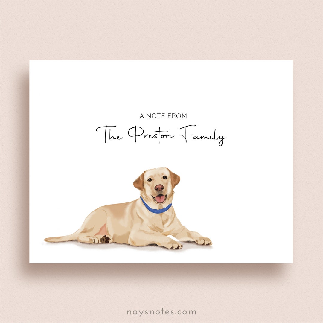 Lab Note Cards Folded Note Card Set Personalized Stationery More Colors ...