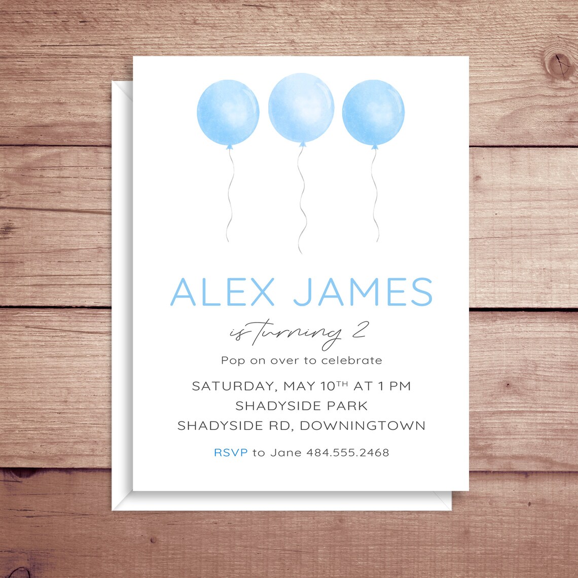 Balloon Invitations Balloon Birthday Invitations Balloons | Etsy