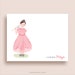 Princess Note Cards Princess Folded Note Cards Princess - Etsy