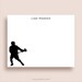 Running Note Cards Flat Notes Runner Thank You Cards Runner Stationery ...