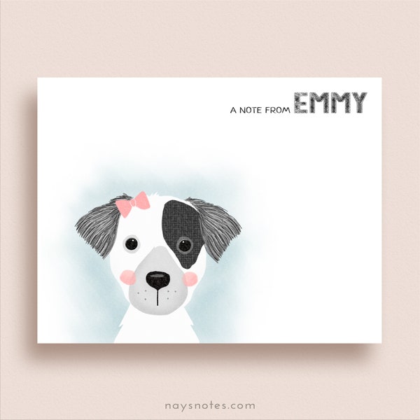 Puppy Note Cards - Etsy
