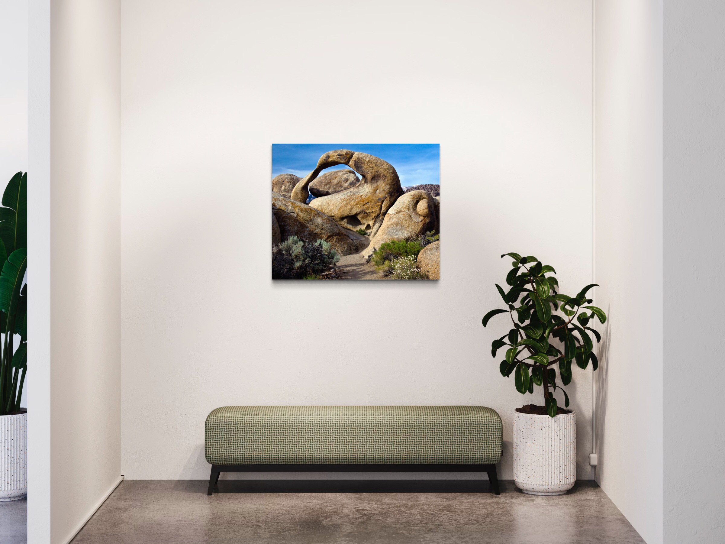 Alabama Hills Print Mobius Arch Photo Sierra Nevada Print Lone Pine ...