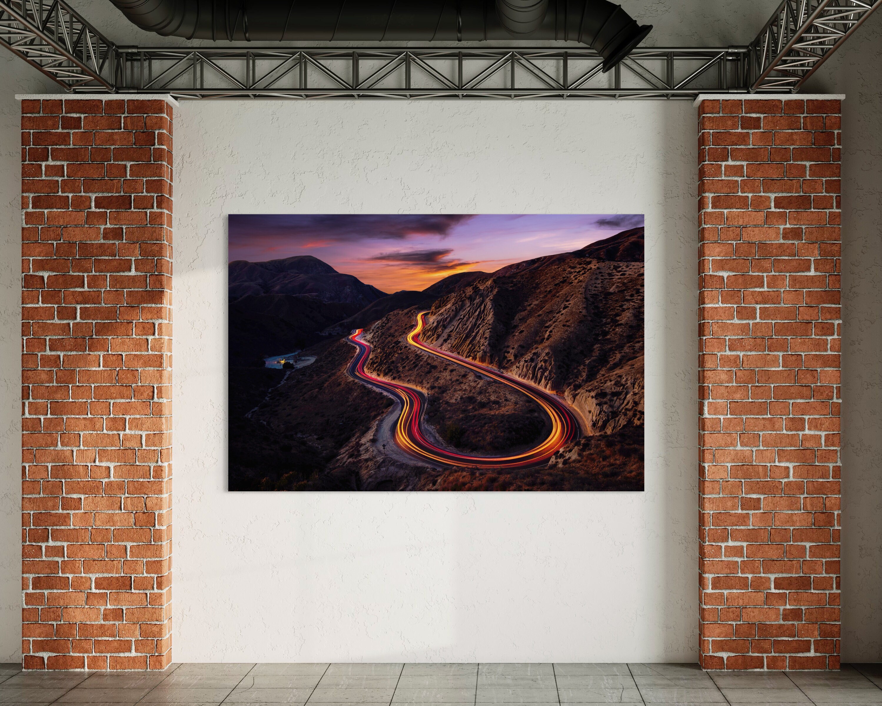 Grimes Canyon Photo Print - Los Ångeles Art Print - LA Canyon Road ...