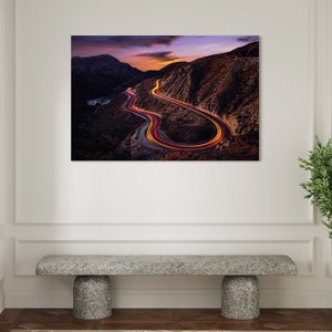 Grimes Canyon Photo Print - Los Ångeles Art Print - LA Canyon Road ...