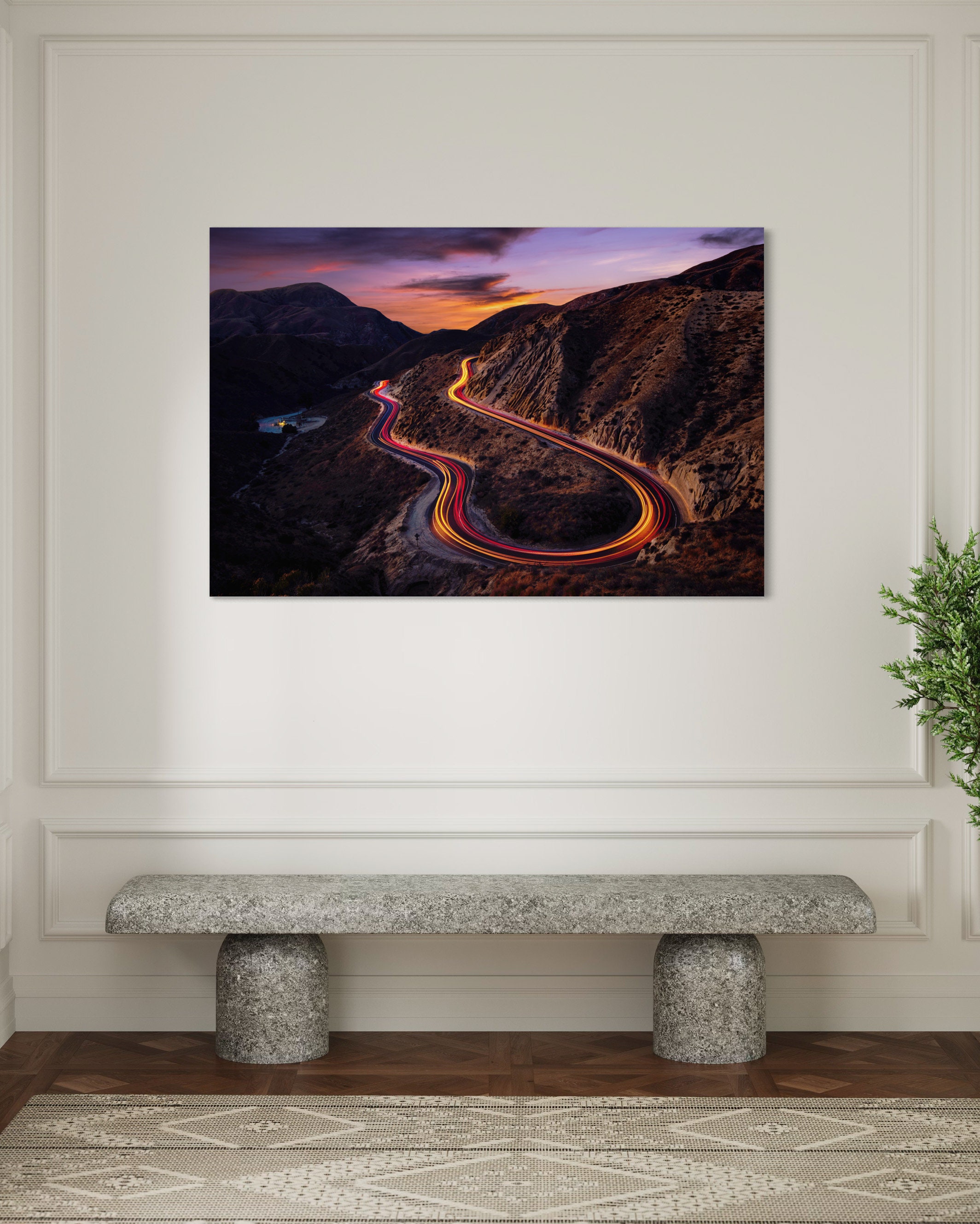 Grimes Canyon Photo Print - Los Ångeles Art Print - LA Canyon Road ...