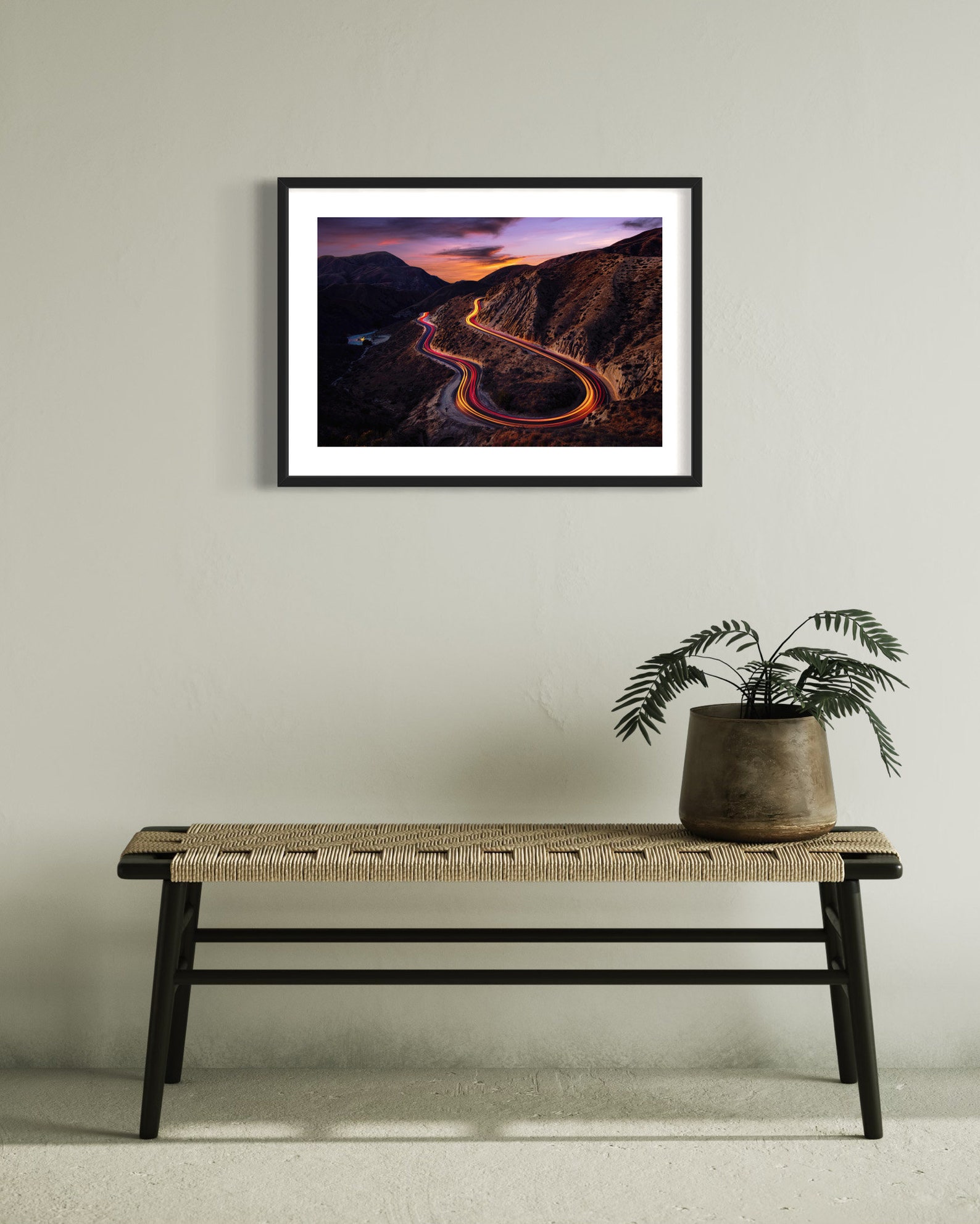 Grimes Canyon Photo Print - Los Ångeles Art Print - LA Canyon Road ...