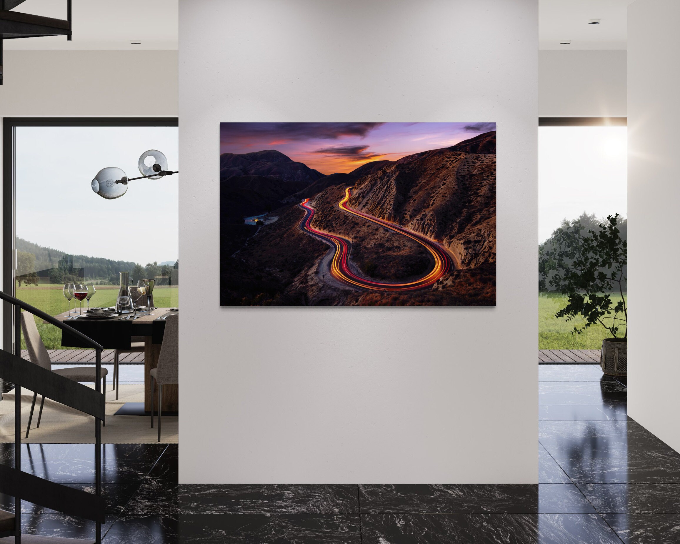 Grimes Canyon Photo Print - Los Ångeles Art Print - LA Canyon Road ...