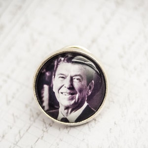 Lapel Pin Ronald Reagan GOP Pin Republican Party Donald - Etsy