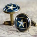 Cufflinks Army Cufflinks Military Formalwear United States - Etsy