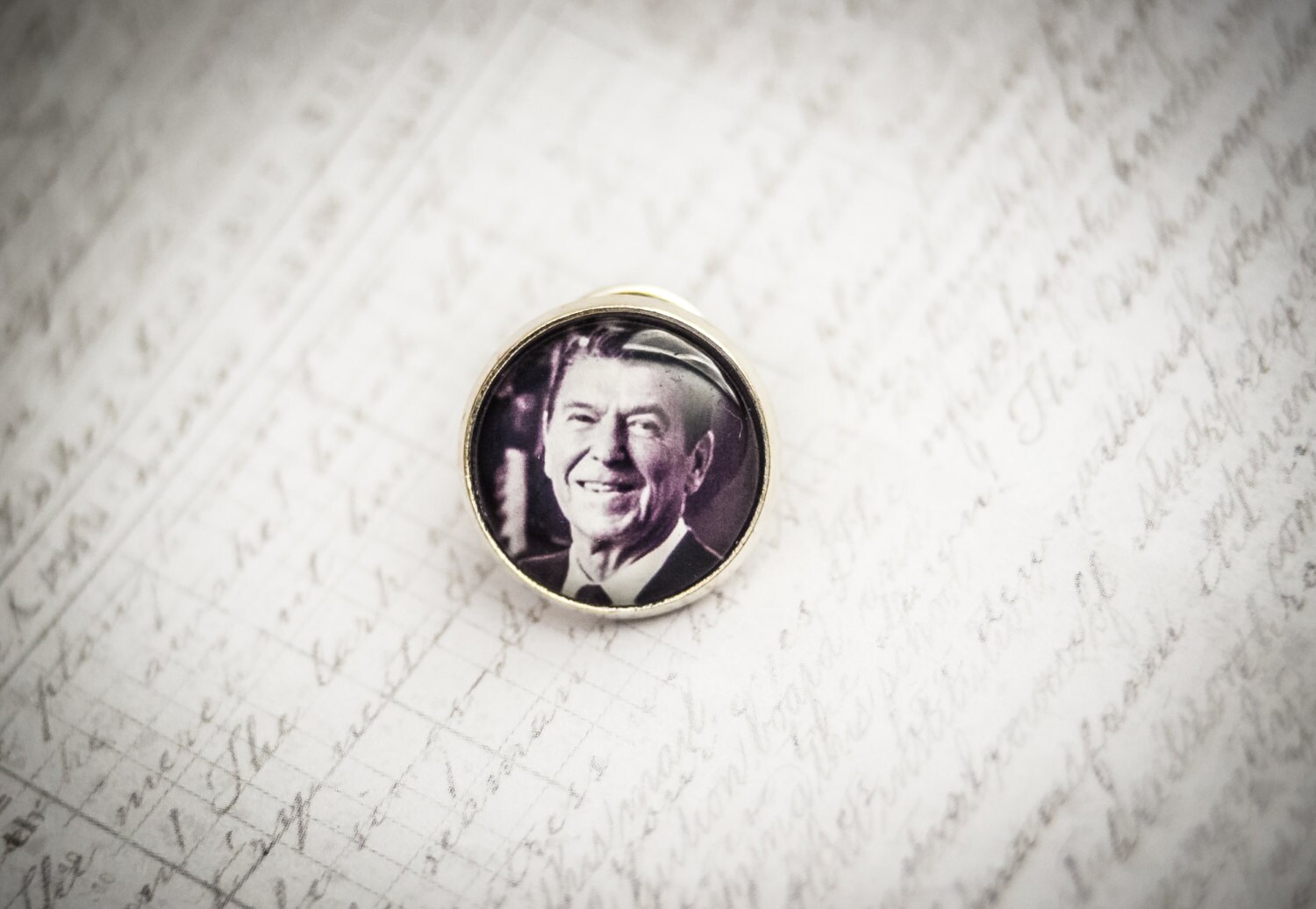 Lapel Pin Ronald Reagan GOP Pin Republican Party Donald - Etsy
