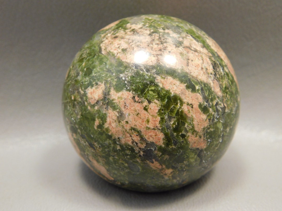 Stone Sphere Carving Unakite 2 Inch or 50 Mm Healing Gemstone - Etsy