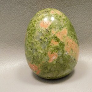 Unakite Egg Shaped Carving 2 Inch or 50 Mm Green Pink Stone e1 - Etsy