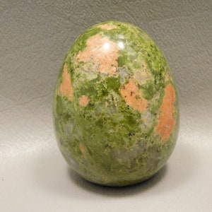 Unakite Egg Shaped Carving 2 Inch or 50 Mm Green Pink Stone e1 - Etsy