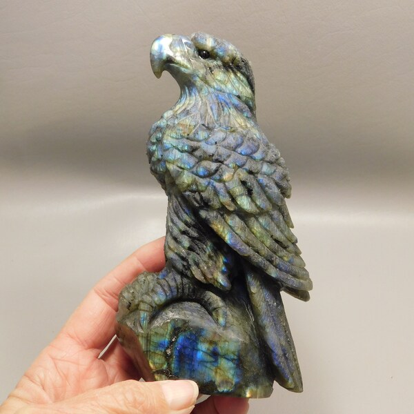 Carved Stone Eagle - Etsy