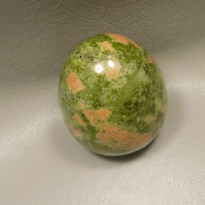 Unakite Egg Shaped Carving 2 Inch or 50 Mm Green Pink Stone e1 - Etsy