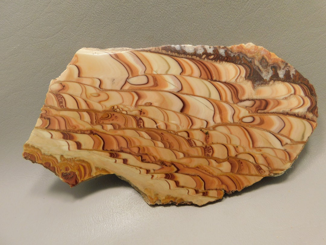 Wave Dolomite Polished Stone Slab Collector Semiprecious Gemstone Wavy ...