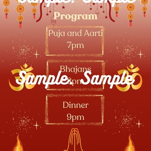 Durga Mata Jagran Video With Music and Virtual Invitation. Easy Editing ...