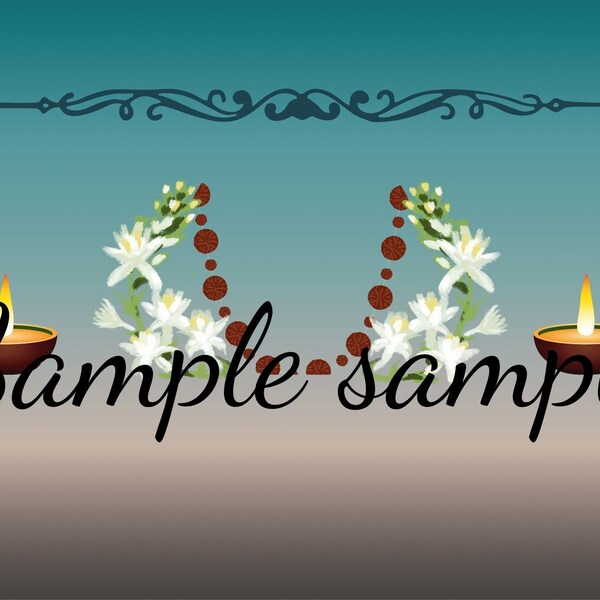 Indian Funeral Template - Etsy