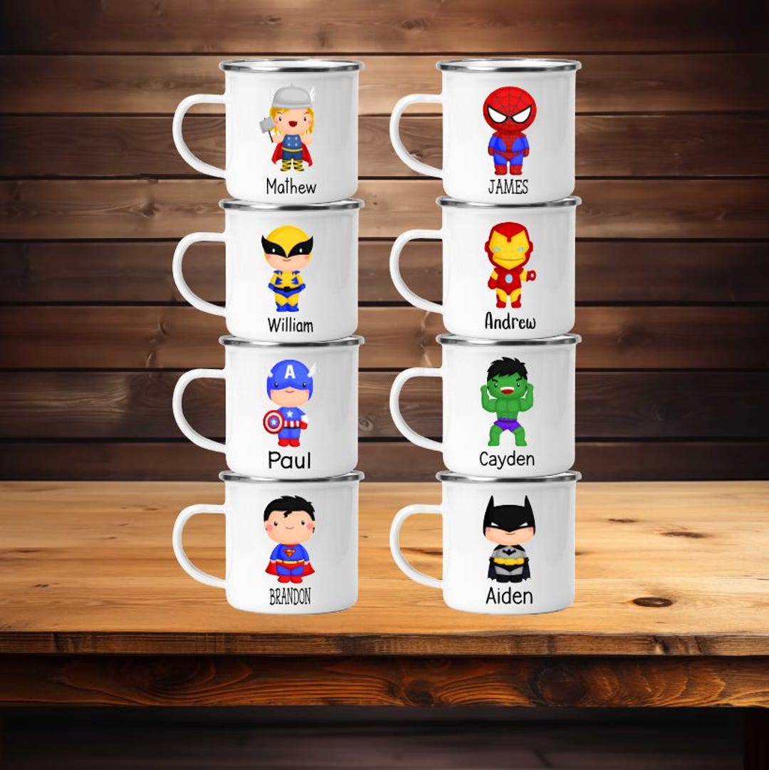 Personalized Mug for Kids, Toddler Camping Mug, Kids Mug, Christmas ...