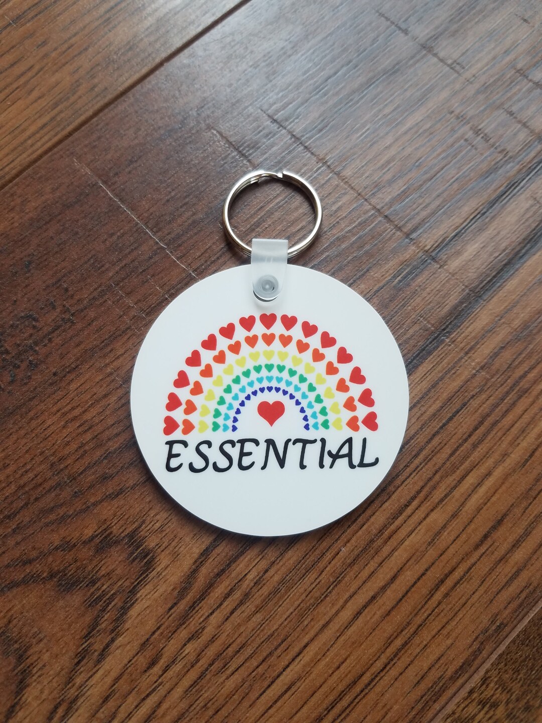 Essential Worker Keychain, Essential Worker Appreciation Gift ...