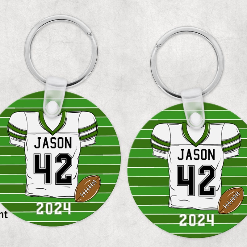 Mini Football Key Chains - Etsy