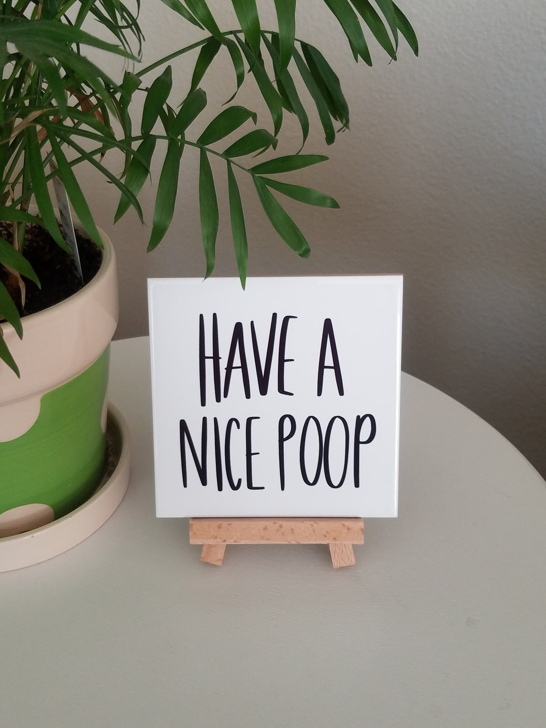 Have a Nice Poop Sign, Tiered Tray Bathroom Decor, Farmhouse Bathroom ...
