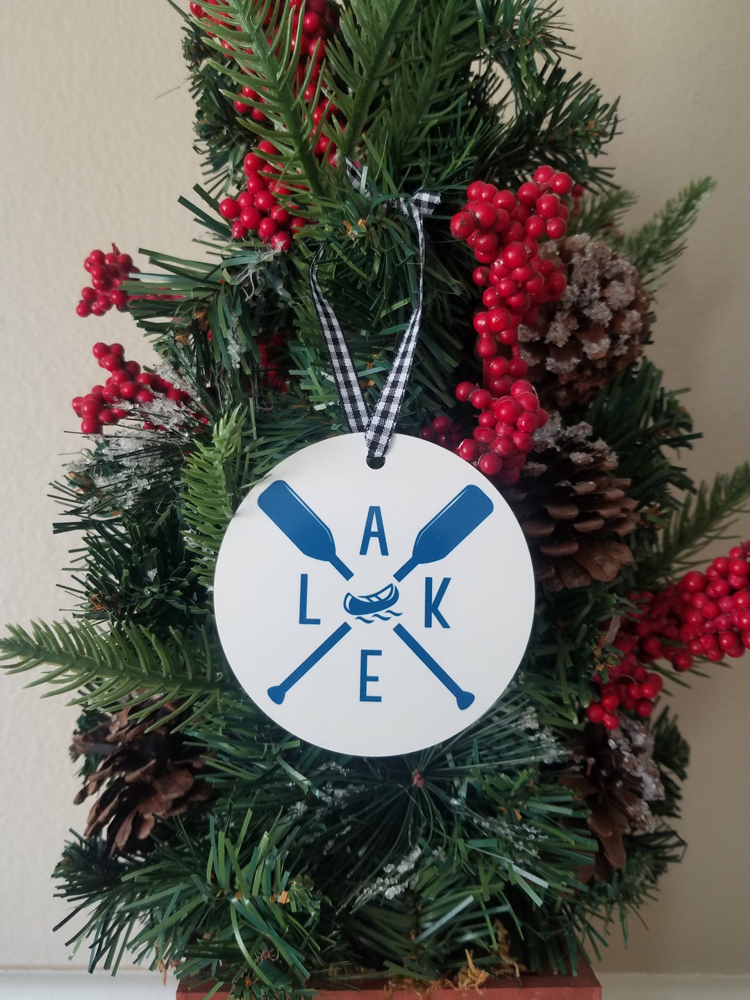 Lake Ornament, Housewarming Gift, Lake House Decor, Lake Lover Gift ...