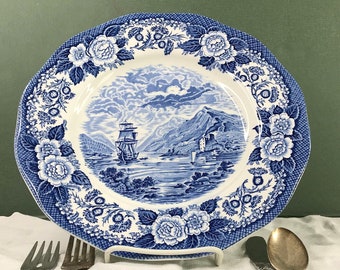 Lochs of Scotland Blue Plates - Etsy