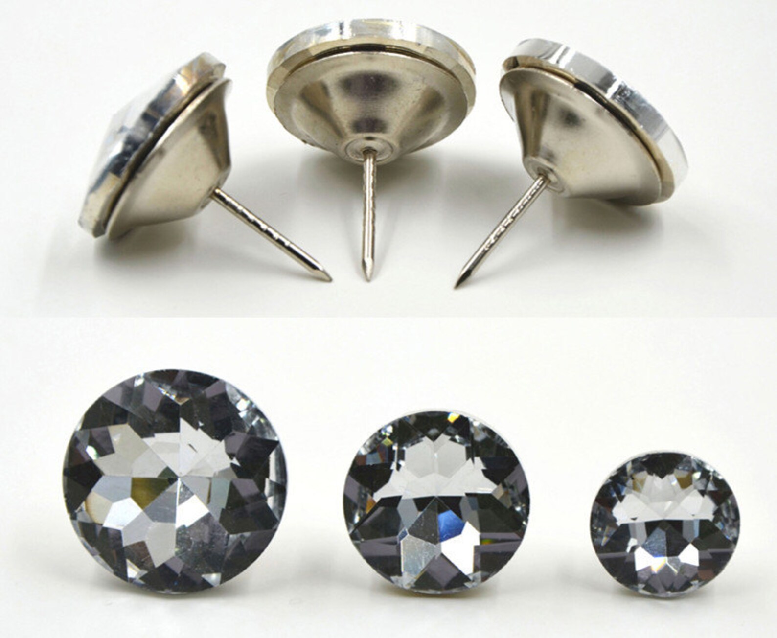 10 pcs Push PinsUpholstery Tacks/NailsSofa nailLeather | Etsy