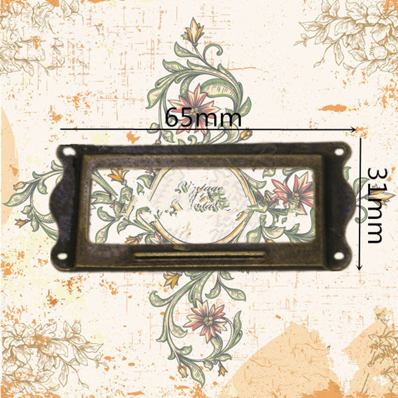 Metal Shelf Label - Etsy