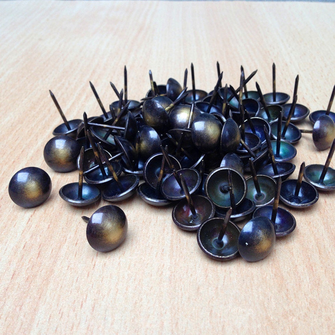 20 Pcs 19mmx20mm Push Pinsupholstery Tacks/nailssofa - Etsy