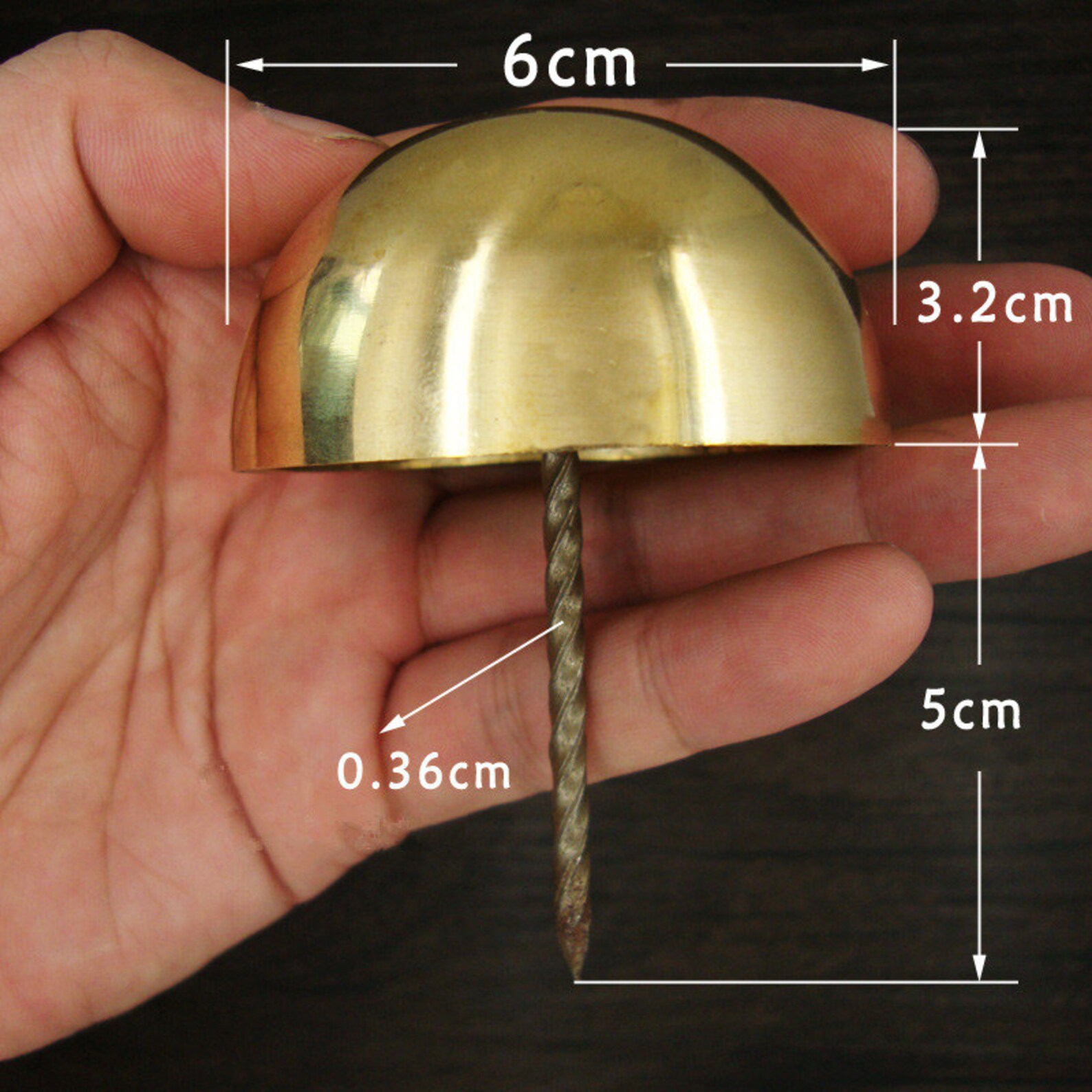 60mmX82mm brass tacksdoor nailsupholstery tacksdecorative | Etsy