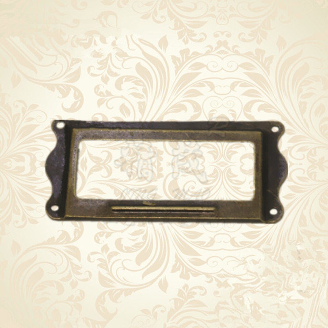 Set of 10 Metal Label Holders Card Holders Metal Label | Etsy