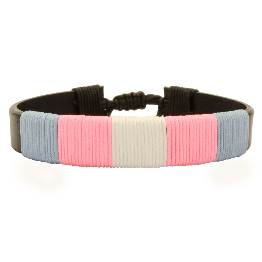 Transgender Pride Five Stripes Flag Pride Bracelet Rainbow Flag LGBT ...
