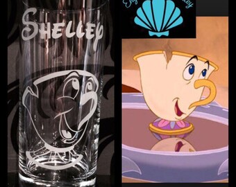 Personalised Disney Olaf Wine Glass With Free Name Engraved In